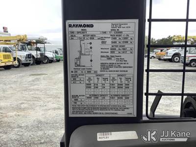 2017 Raymond 540-OPC30TT Stand-Up Forklift Order Picker For Sale ...