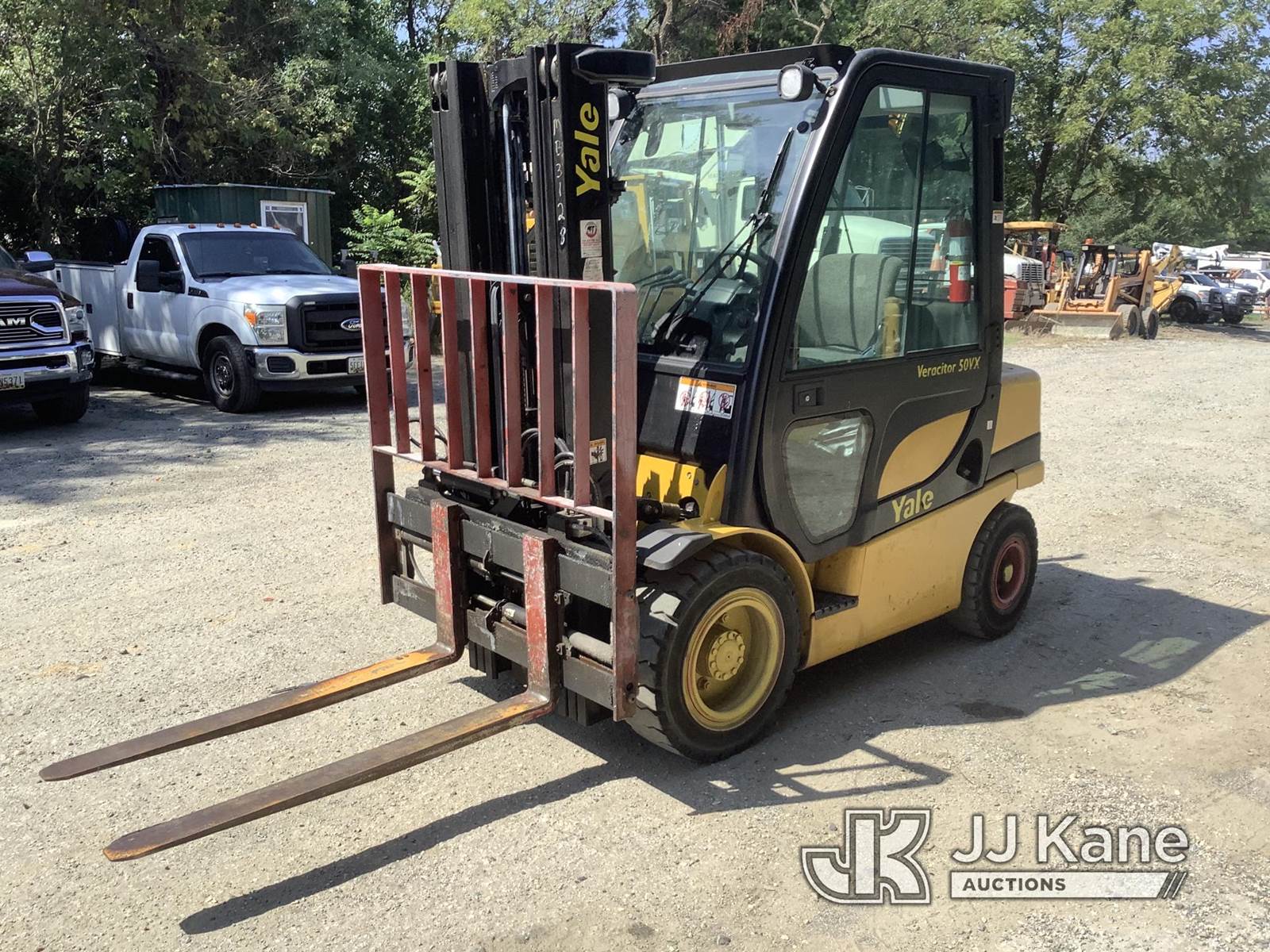 2008 Yale GP050VX Solid Tired Forklift For Sale, 18,745 Hours | Harmans ...