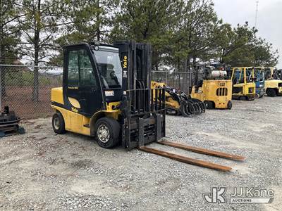 2008 Yale GP080VX Rubber Tired Forklift For Sale, 50,336 Hours | Villa ...