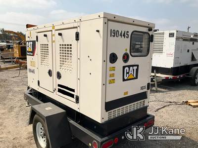 2019 CATERPILLAR XQ35 Enclosed Portable Generator For Sale, 10,561 ...