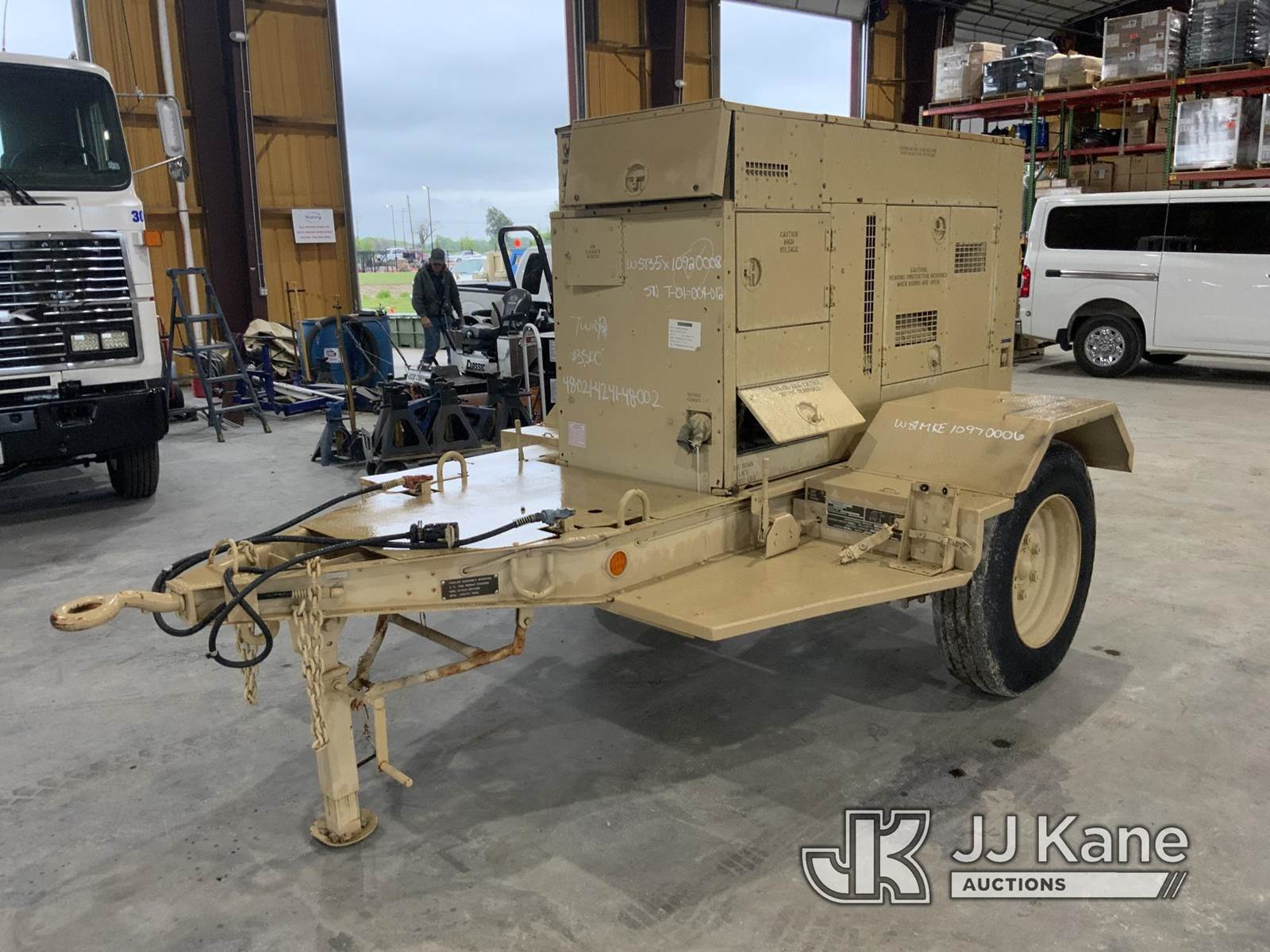 2000 Utility Tool & Body M200A1 Trailered Generator For Sale | Aubrey ...