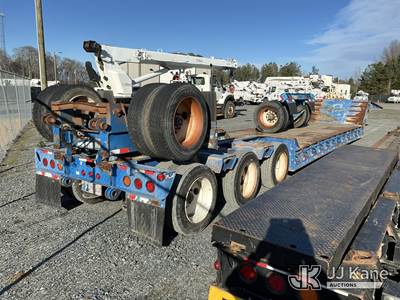 2010 Load King 50 Ton Tri-Axle Folding Gooseneck Lowboy Trailer For ...