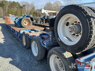 2010 Load King 50 Ton Tri-Axle Folding Gooseneck Lowboy Trailer For ...