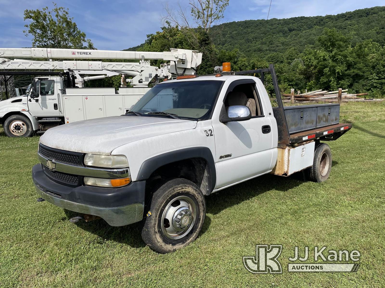 2002 Chevrolet Silverado 3500 4x4 Flatbed Truck For Sale, 113,199 Miles ...
