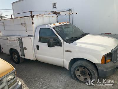 2006 Ford F-350 SD Enclosed Service Truck For Sale, 156,628 Miles ...