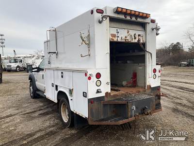 2012 Ford F550 2WD Enclosed High-Top Service Truck For Sale, 58,765 ...
