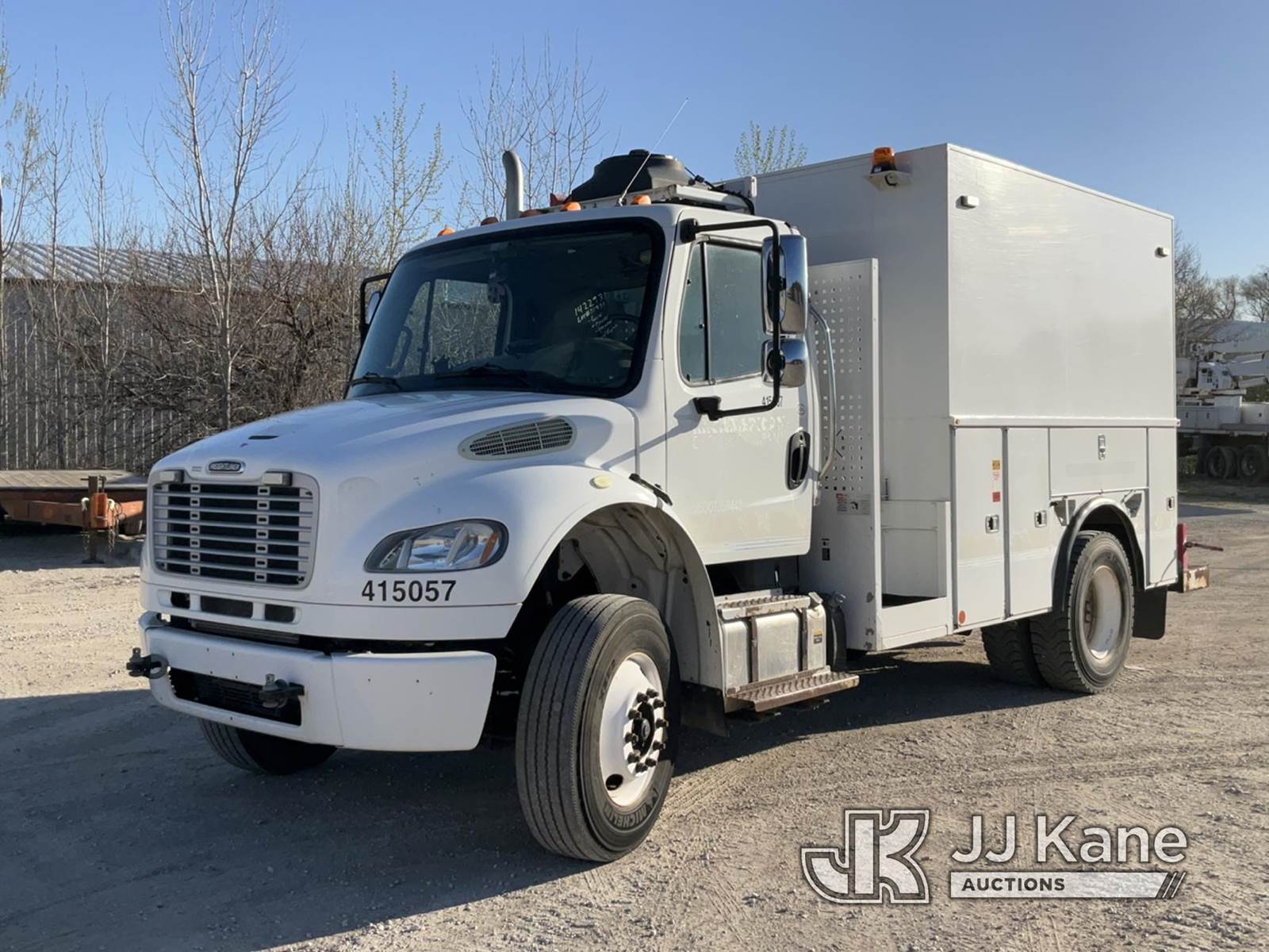 2014 Freightliner M2 106 Air Compressor/Enclosed Utility Truck For Sale ...