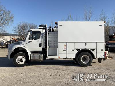 2014 Freightliner M2 106 Air Compressor/Enclosed Utility Truck For Sale ...