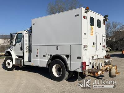 2014 Freightliner M2 106 Air Compressor/Enclosed Utility Truck For Sale ...