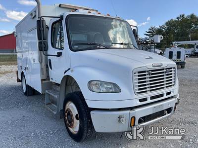 2009 Freightliner M2 106 Air Compressor/Enclosed Utility Truck For Sale ...