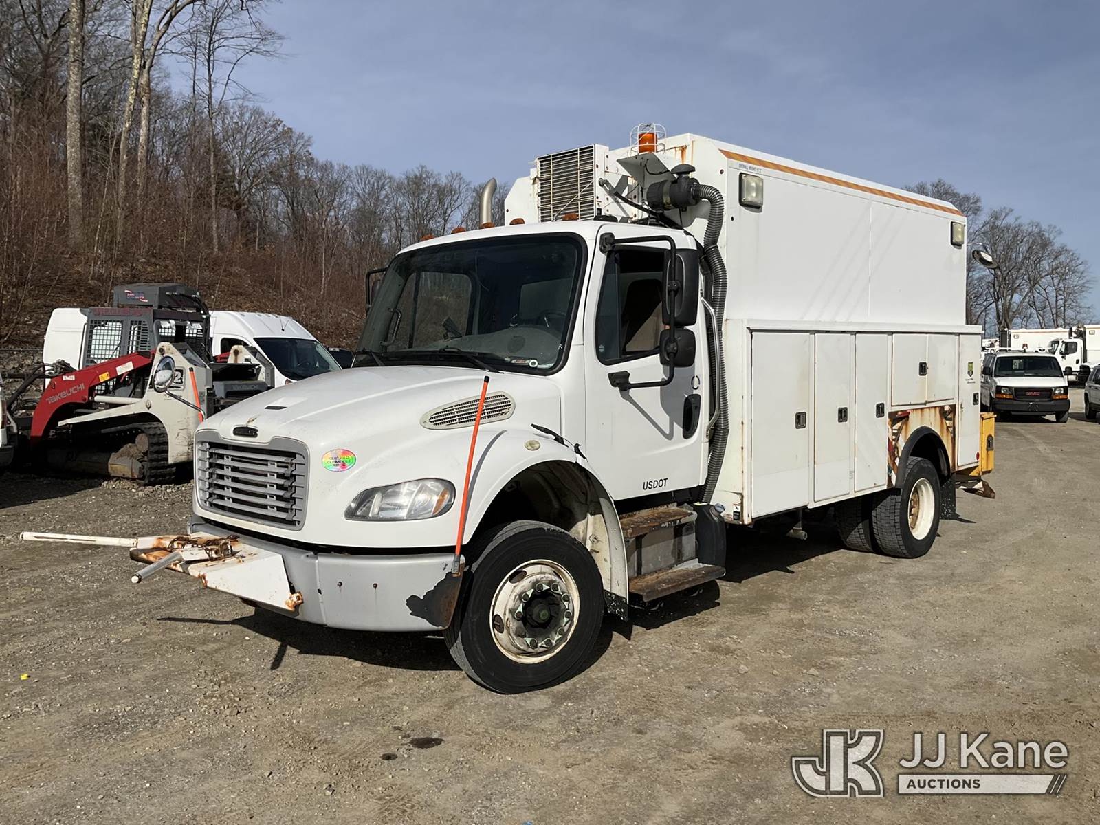 2014 Freightliner M2 106 Enclosed Utility/Air Compressor Truck For Sale ...