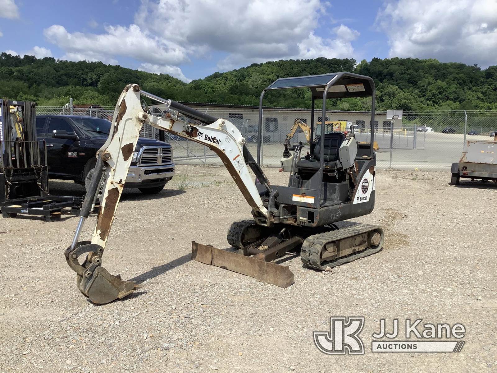 2014 Bobcat 324 Mini Hydraulic Excavator For Sale, 1,487 Hours | Smock ...