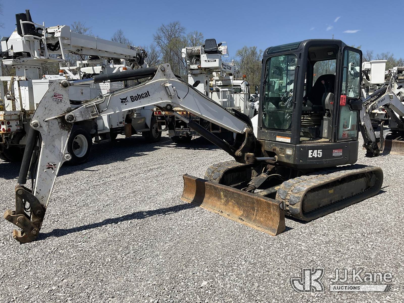 2017 Bobcat E45 Mini Hydraulic Excavator For Sale, 2,399 Hours | Verona ...