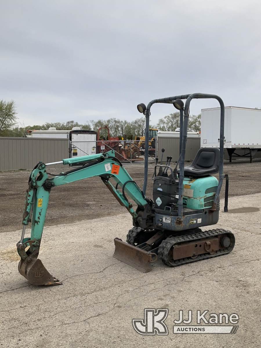 2011 IHI 9VX3 Mini Hydraulic Excavator For Sale, 655 Hours | South Beloit, IL | SB490 ...