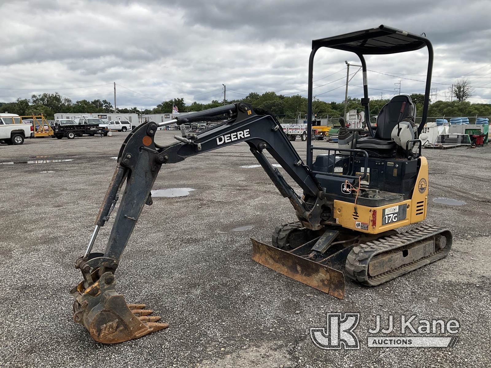 2016 John Deere 17G Mini Hydraulic Excavator For Sale, 1,618 Hours ...