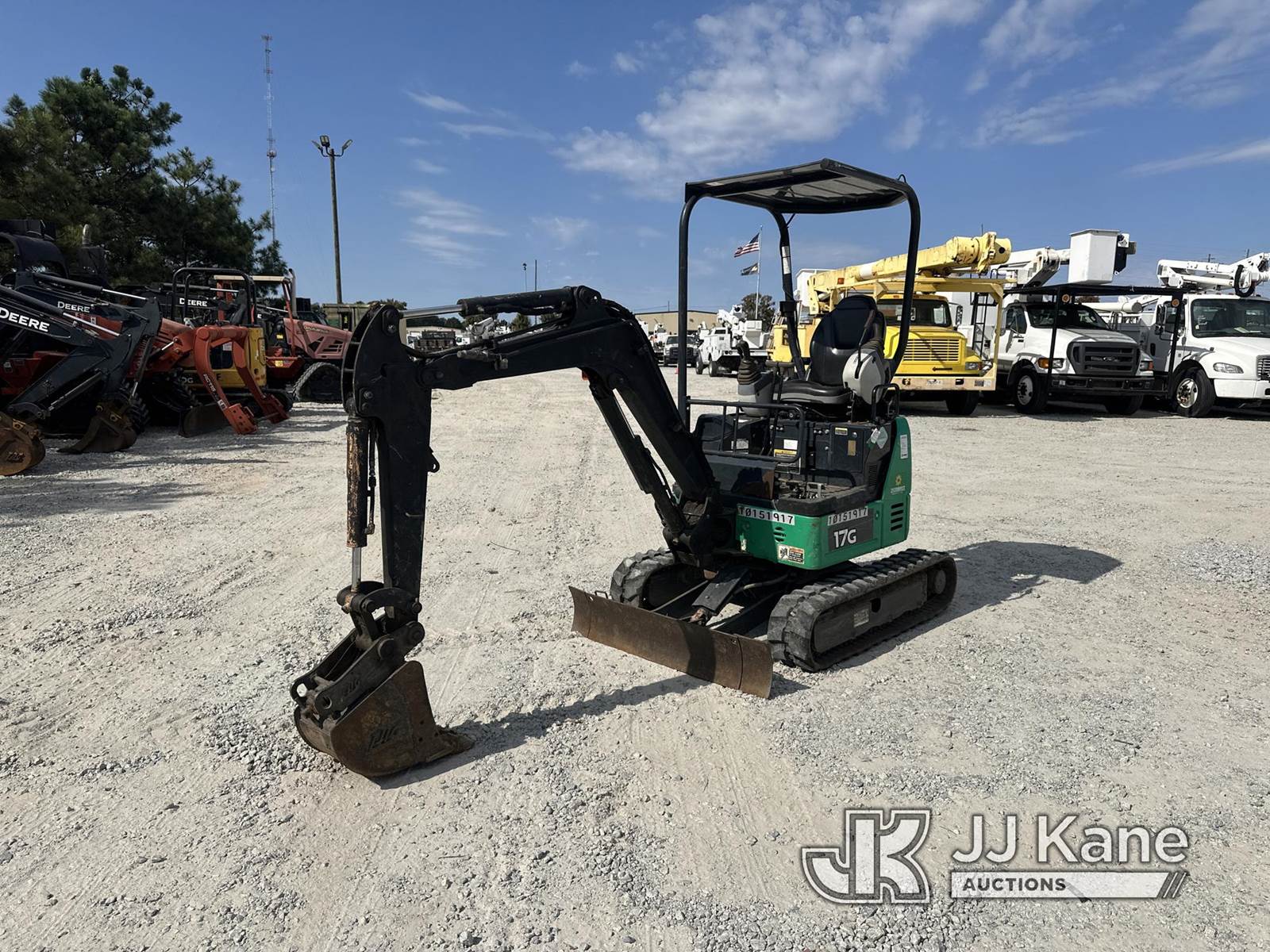 2019 John Deere 17G Mini Hydraulic Excavator For Sale, 284 Hours ...