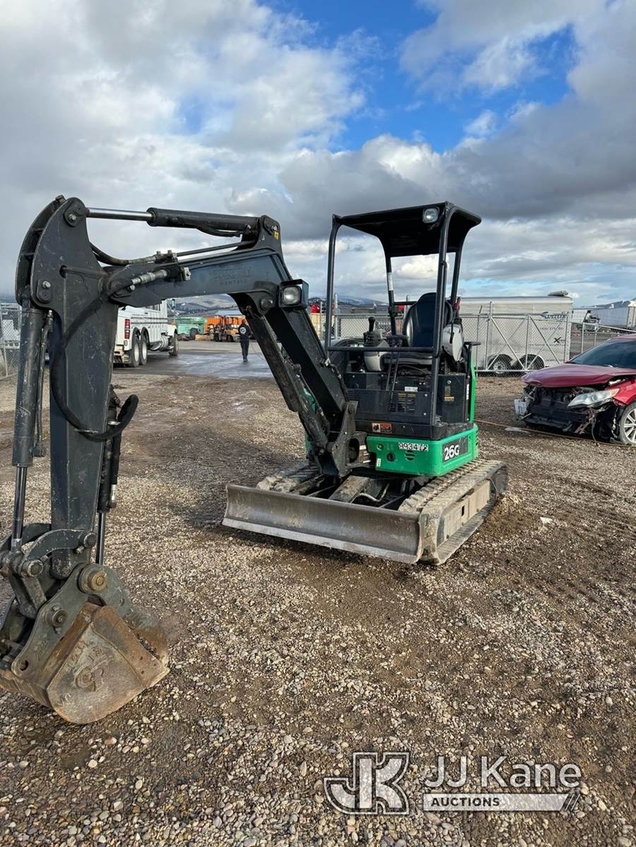 2017 John Deere 26G Mini Hydraulic Excavator For Sale, 1,275 Hours ...