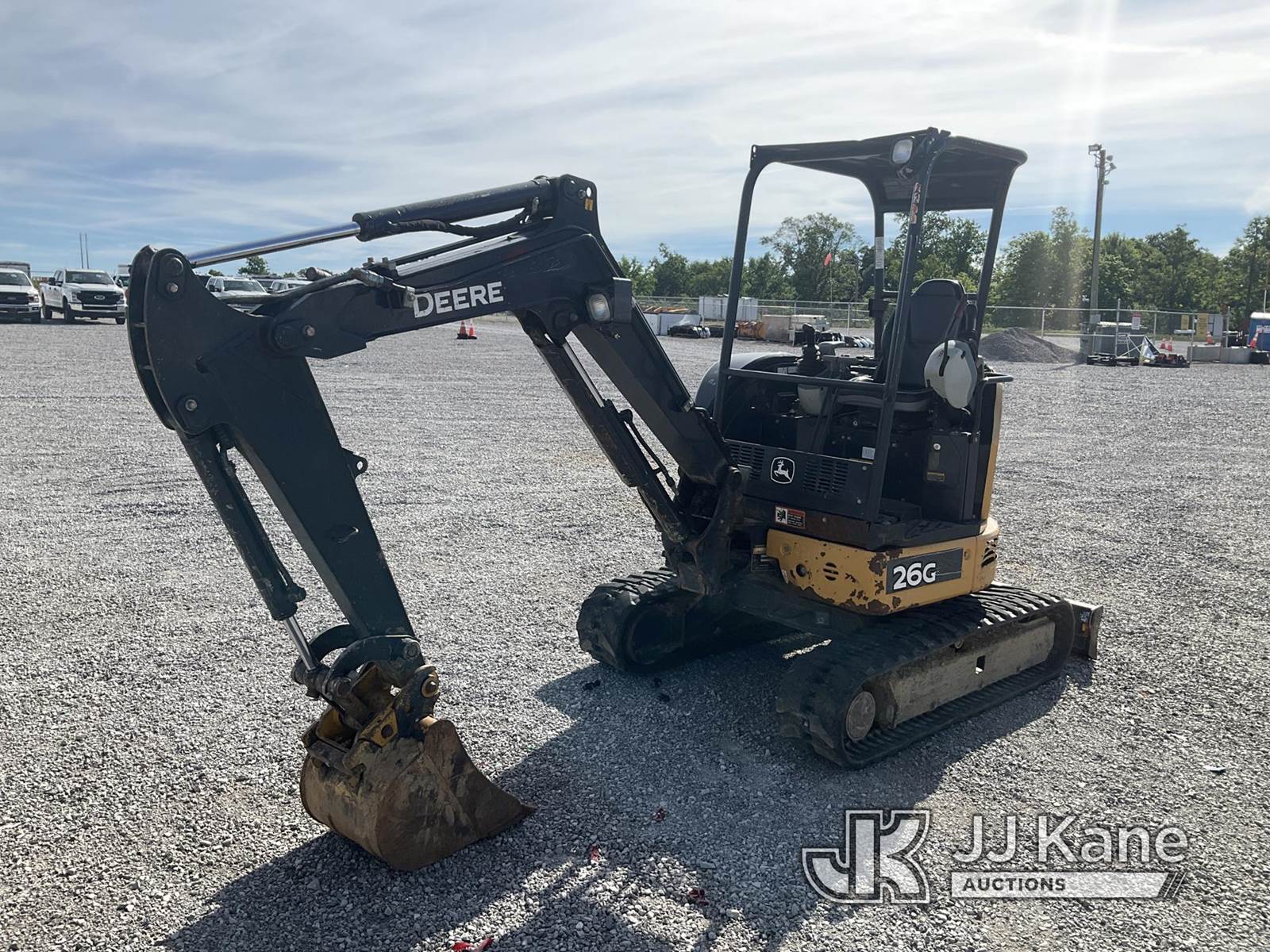 2015 John Deere 26G Mini Hydraulic Excavator For Sale, 1,414 Hours ...