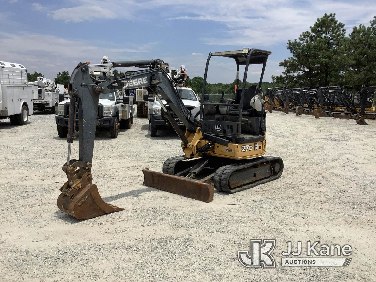 2014 John Deere 27D Mini Hydraulic Excavator For Sale, 2,533 Hours ...