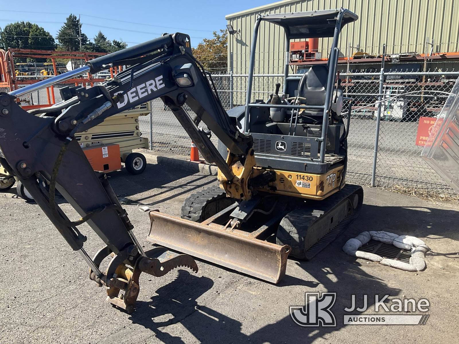 2013 John Deere 27D Mini Hydraulic Excavator For Sale, 6,024 Hours ...