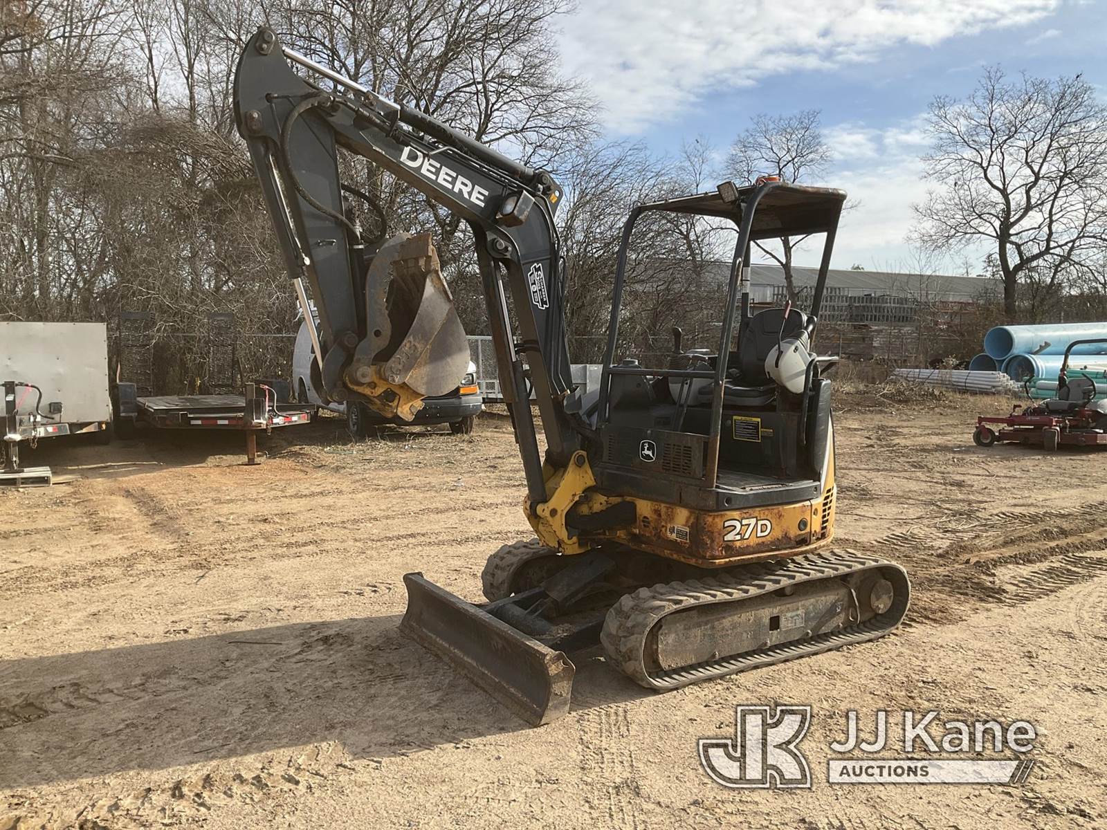 2012 John Deere 27D Mini Hydraulic Excavator For Sale, 3,108 Hours ...