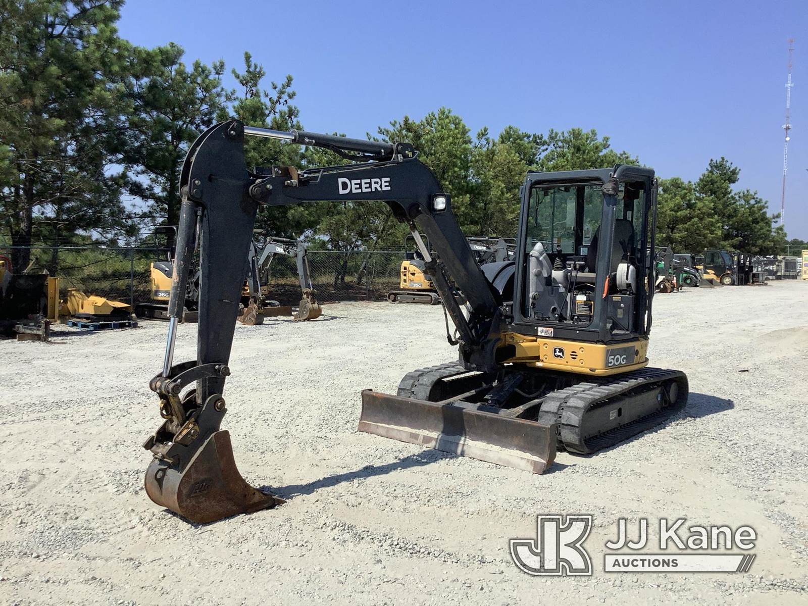 2016 John Deere 50G Mini Hydraulic Excavator For Sale, 3,881 Hours ...