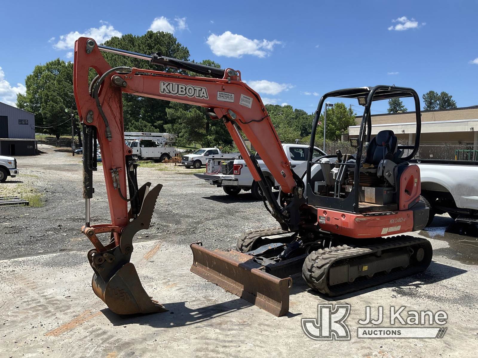 2016 Kubota KX040-4 Mini Hydraulic Excavator For Sale, 2,058 Hours ...