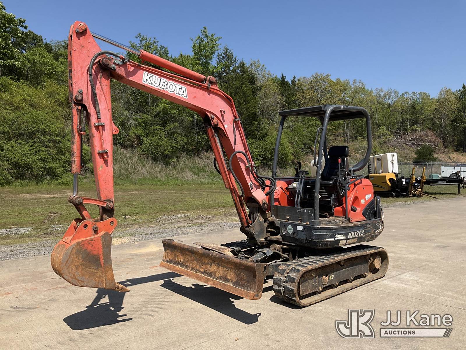 2013 Kubota KX121-3ST Mini Hydraulic Excavator For Sale, 1,035 Hours | Conway, AR | CA198 ...