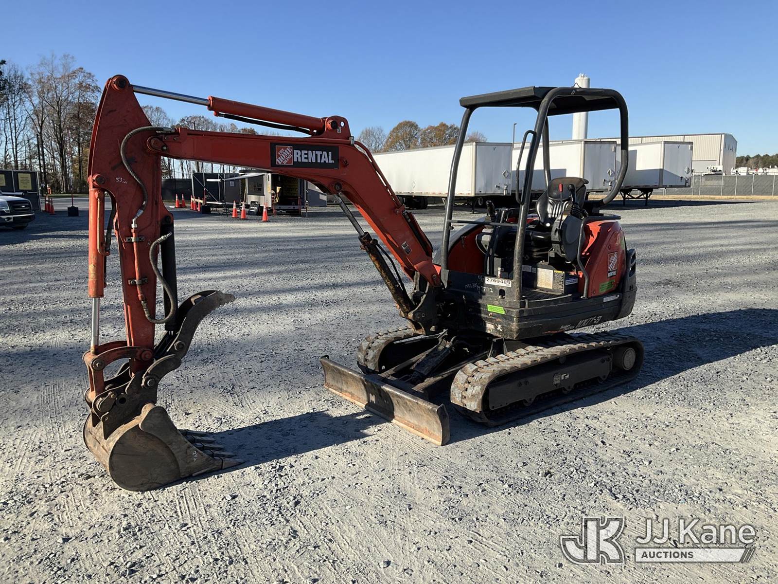 2018 Kubota KX71-3 Super Series Mini Hydraulic Excavator For Sale ...