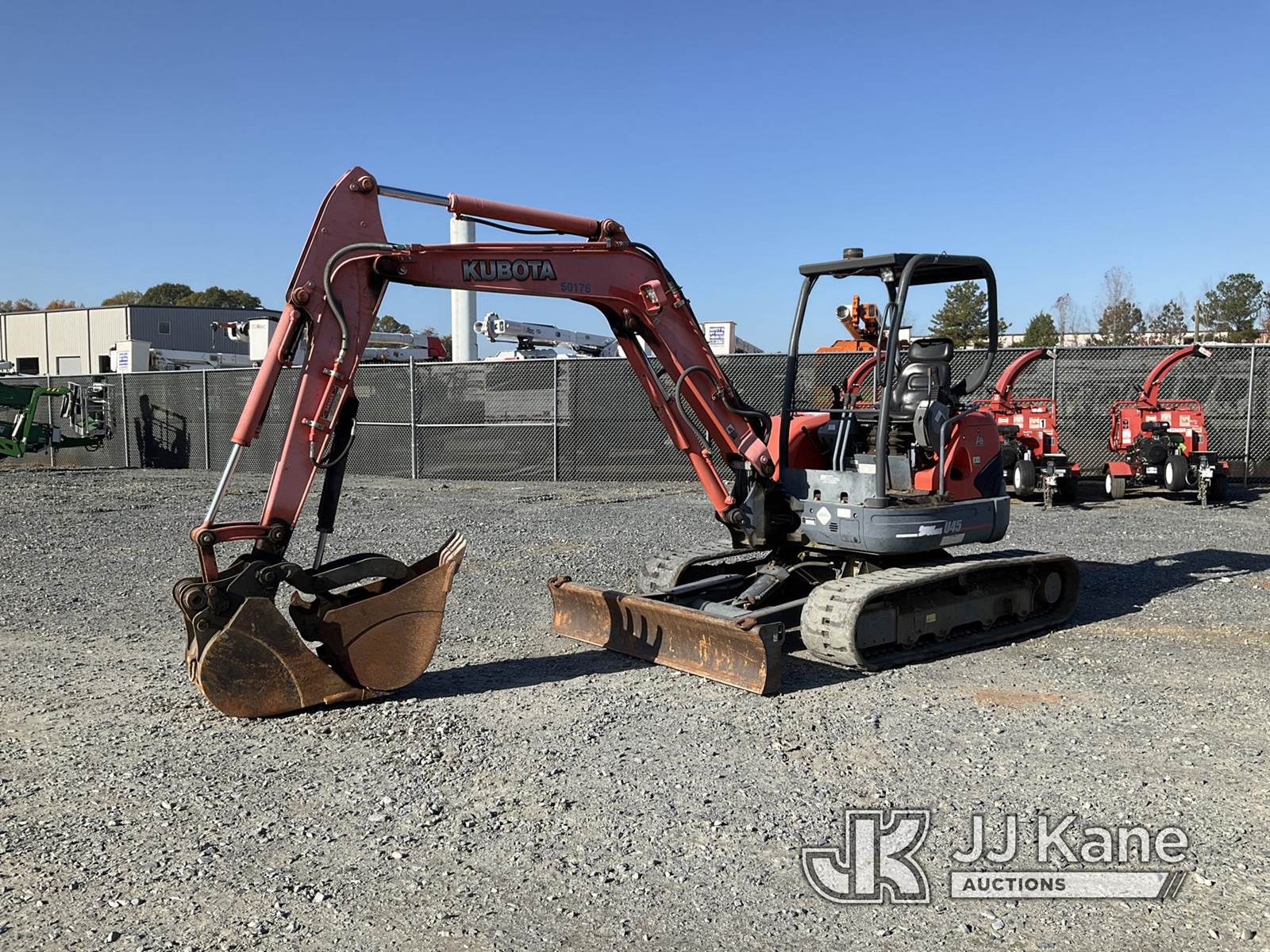 2012 Kubota U45-3ST Mini Hydraulic Excavator For Sale, 367 Hours ...