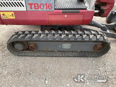 2014 Takeuchi TB016 Mini Hydraulic Excavator For Sale, 538 Hours | Des ...