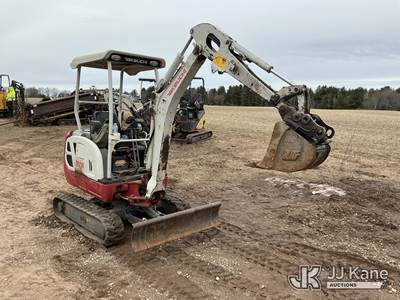 2021 Takeuchi TB216 Mini Hydraulic Excavator For Sale, 2,813 Hours ...
