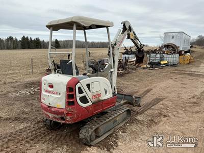 2021 Takeuchi TB216 Mini Hydraulic Excavator For Sale, 2,813 Hours ...