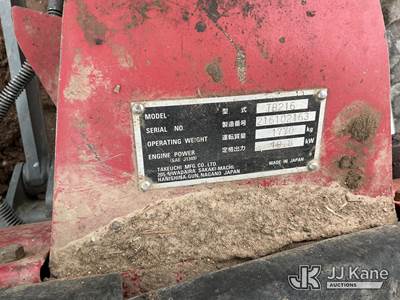 2021 Takeuchi TB216 Mini Hydraulic Excavator For Sale, 2,813 Hours ...