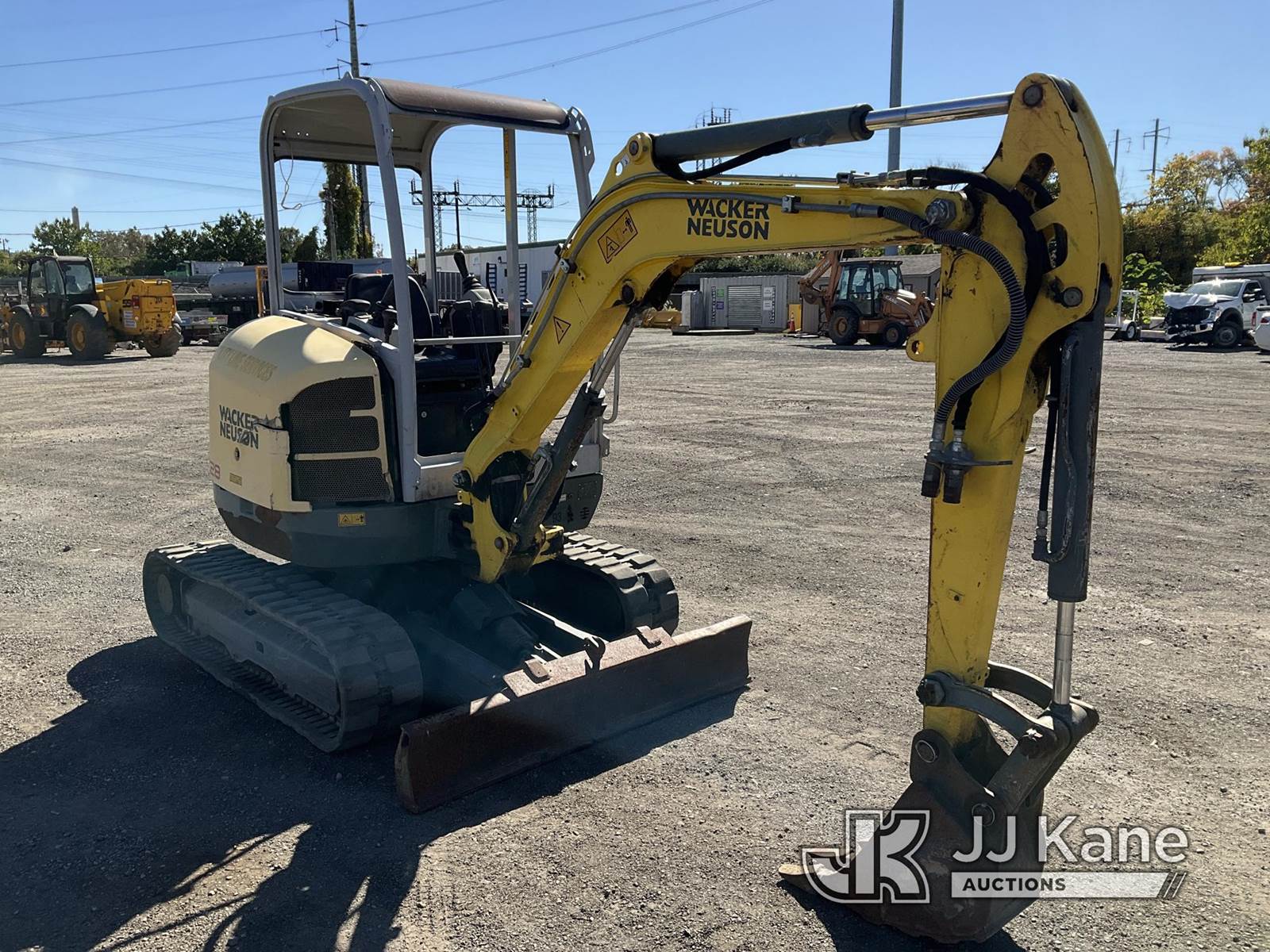 2015 Wacker EZ28 Mini Hydraulic Excavator For Sale, 3,857 Hours ...