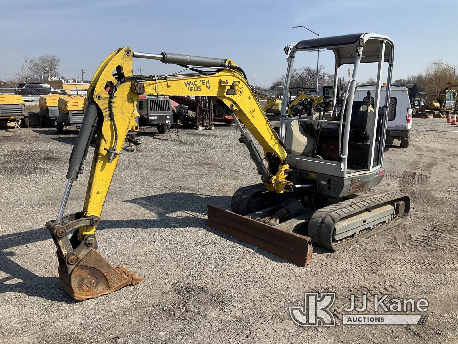 2016 Wacker EZ28 Mini Hydraulic Excavator For Sale, 4,499 Hours ...