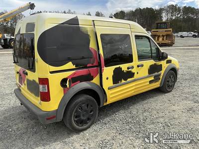2010 Ford Transit Connect Mini Cargo Van For Sale, 168,385 Miles ...