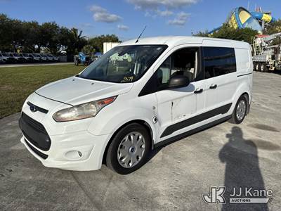 2016 Ford Transit Connect Mini Cargo Van For Sale, 124,706 Miles ...