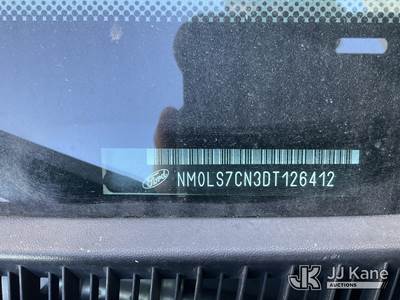 2013 Ford Transit Connect Mini Cargo Van For Sale, 231,535 Miles ...