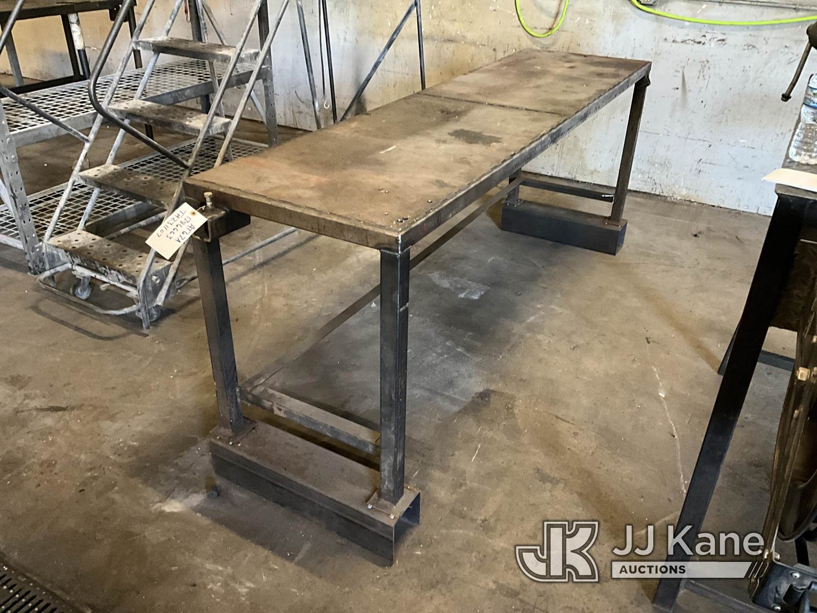 Homemade Steel Workbench. 93in Length For Sale | Rockton, IL | AT63A ...