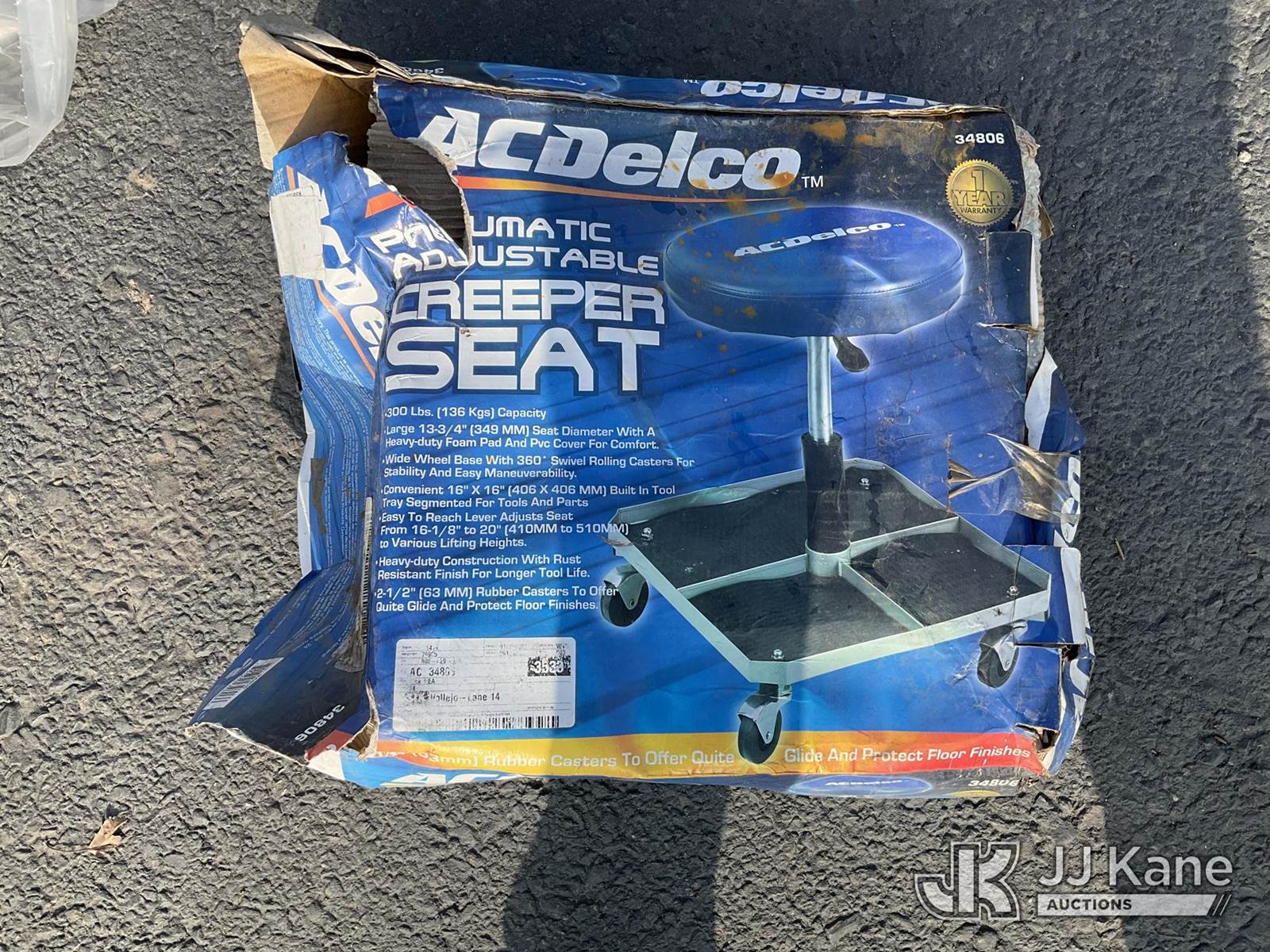 Acdelco Creeper Seat (Box Damaged For Sale | Dixon, CA | 13281060 ...