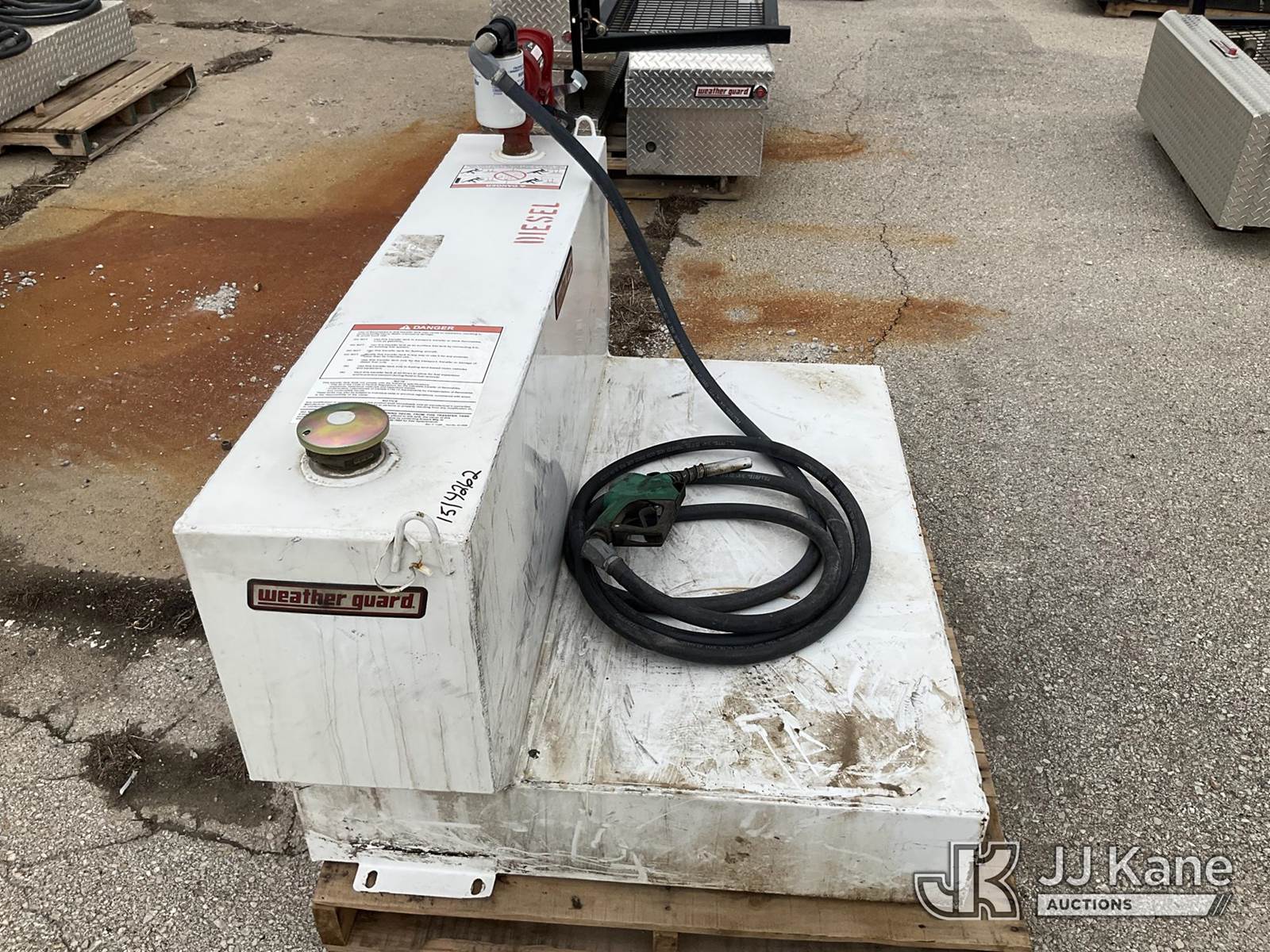 Weather Guard 100 Gallon Fuel Tank With Pump & Hose For Sale | Kansas ...