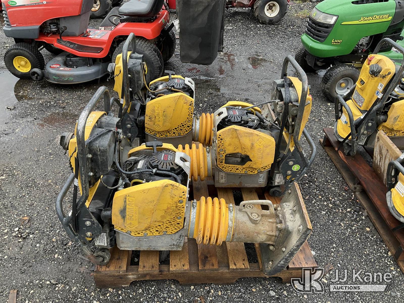 (3) Bomag BT65 Foot Compactors For Sale | Plymouth Meeting, PA | PG403 ...