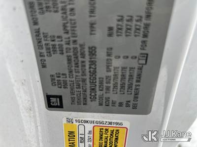 2016 Chevrolet Silverado 2500HD 4x4 Pickup Truck For Sale, 173,119 ...