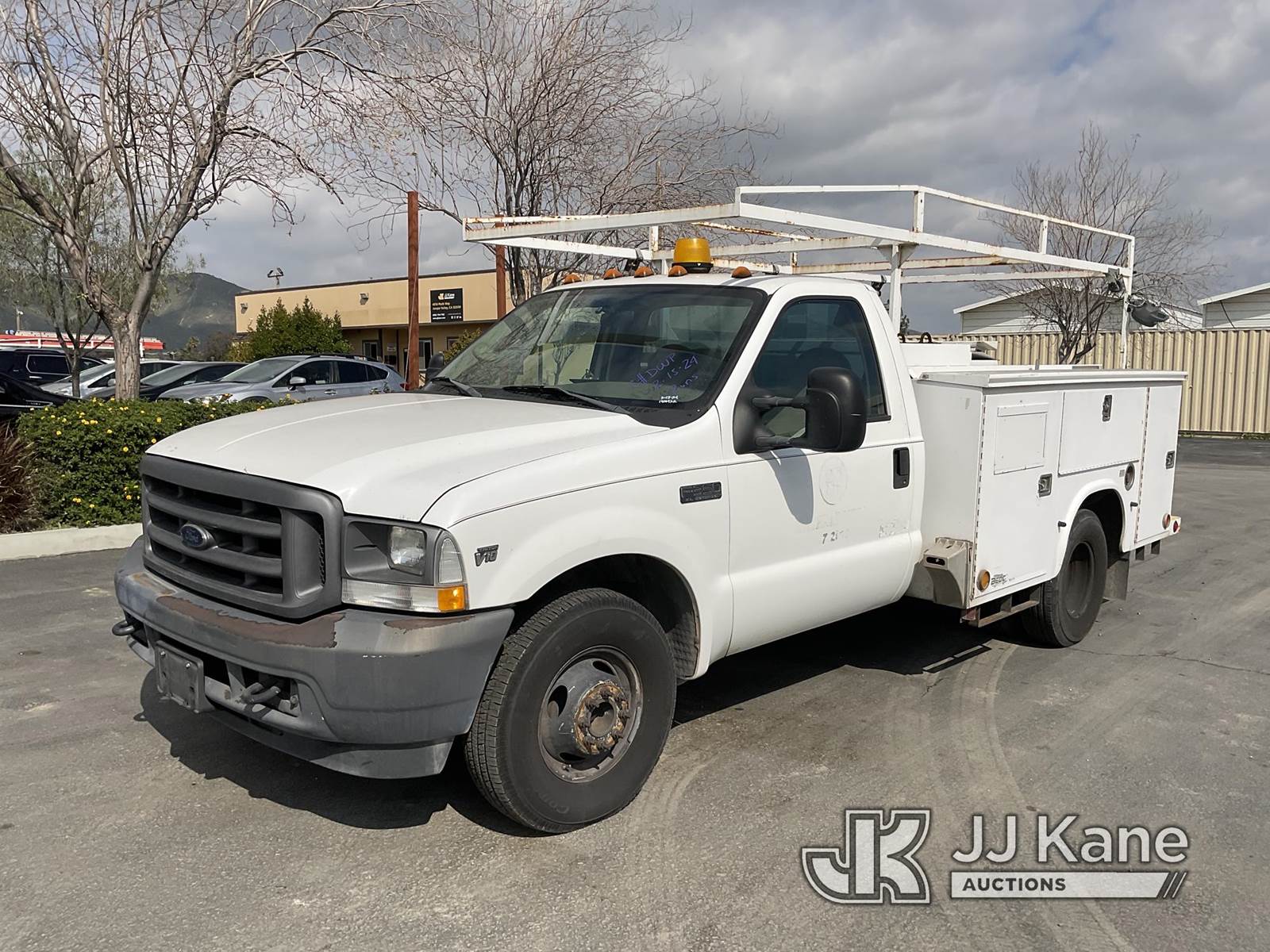 2004 Ford F350 Utility Truck For Sale, 101,332 Miles | Jurupa Valley ...