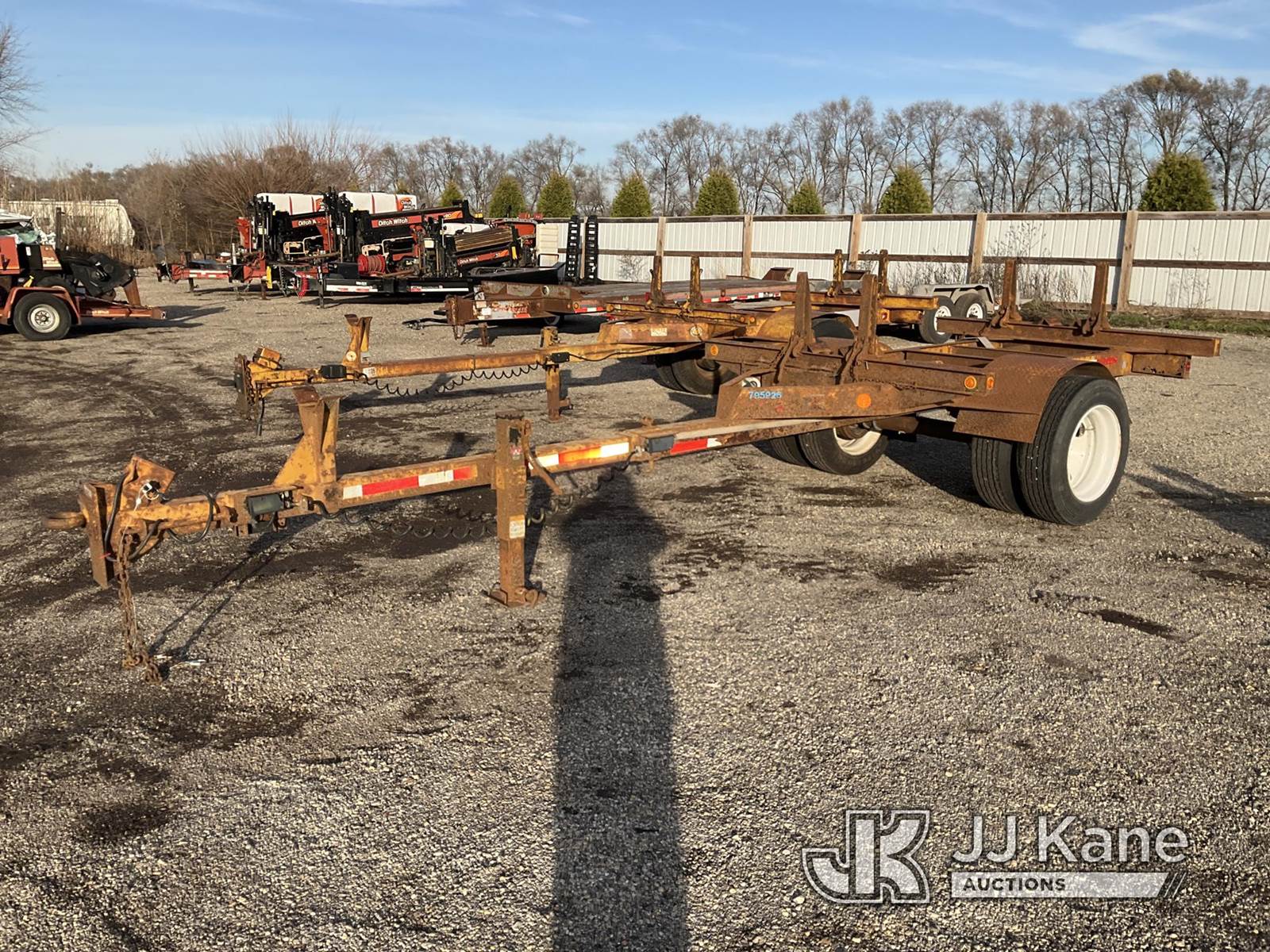 1985 Butler BHPD1000 Extendable Pole Trailer For Sale | South Beloit ...