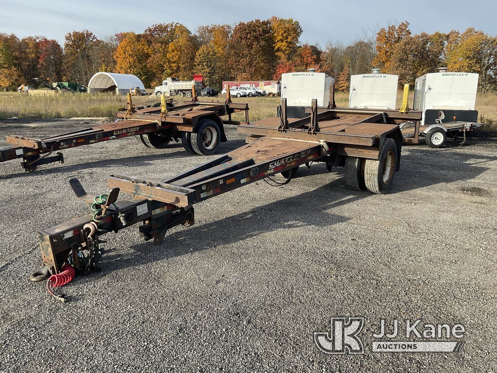 2016 Custom 7T221-TPT S/A Extendable Pole Trailer For Sale | Ashland ...