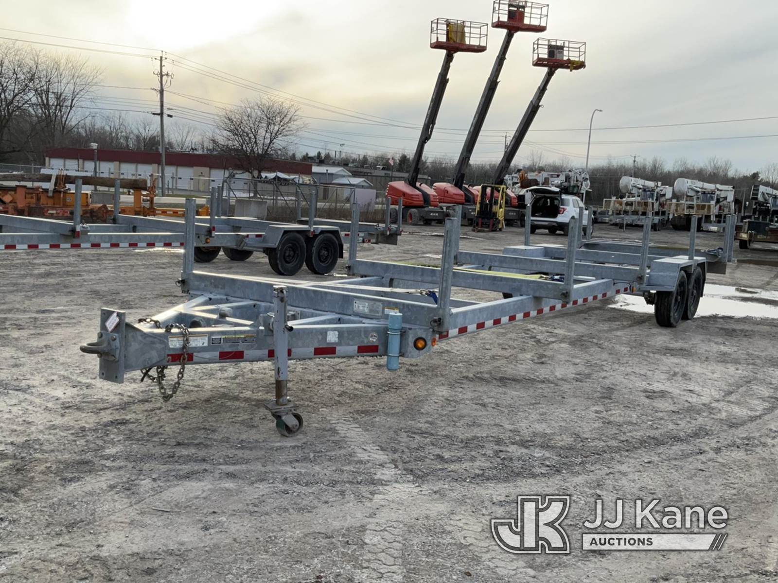 2014 MGS GSP10004 Galvanized T/A Extendable Pole/Pipe Trailer For Sale ...