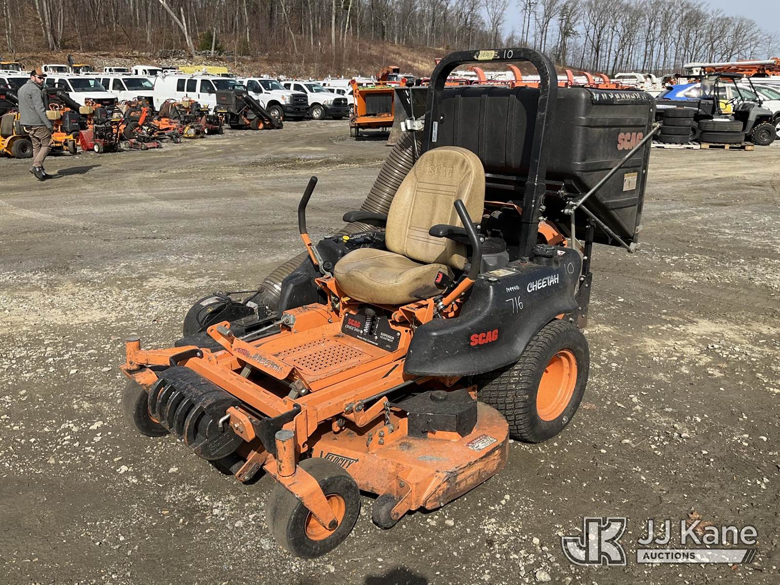 Scag Cheetah SCZ61V-31FX Zero Turn Riding Mower For Sale, 1,420 Hours ...