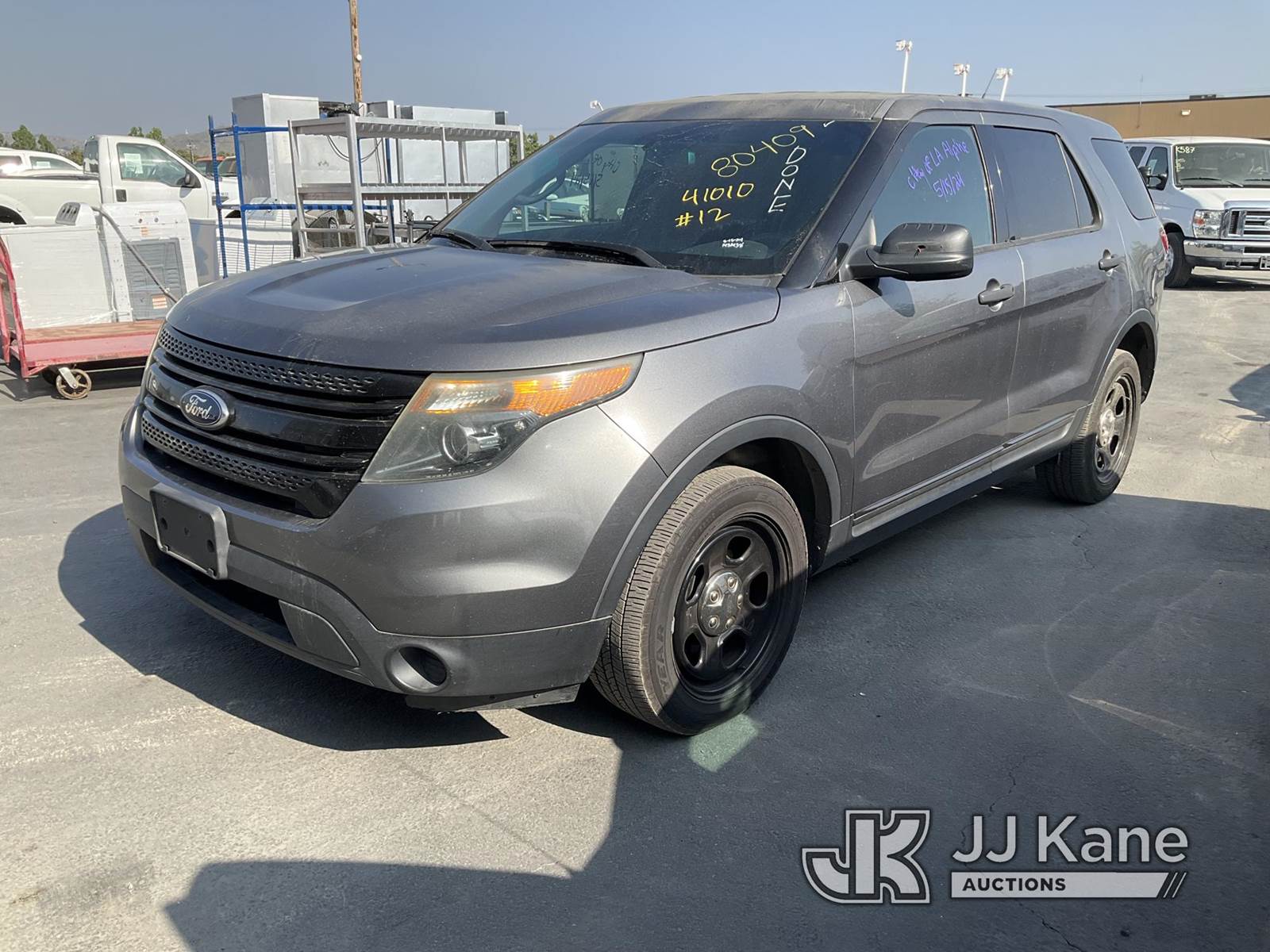 2014 Ford Explorer AWD Police Interceptor Sport Utility Vehicle For ...